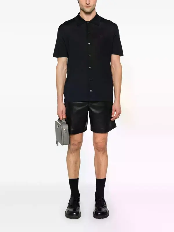 Prada Logo-embroidered Shirt