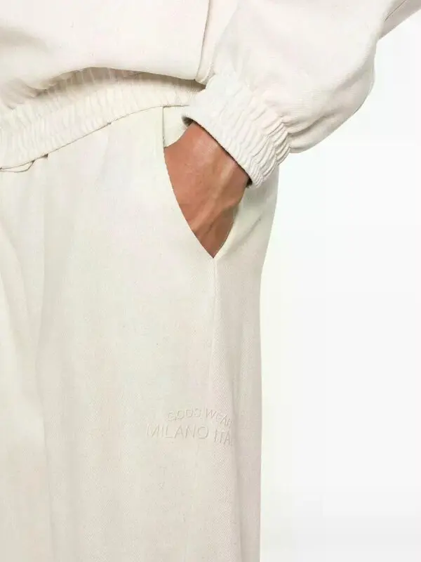 Gcds Embroidered-logo Track Pants