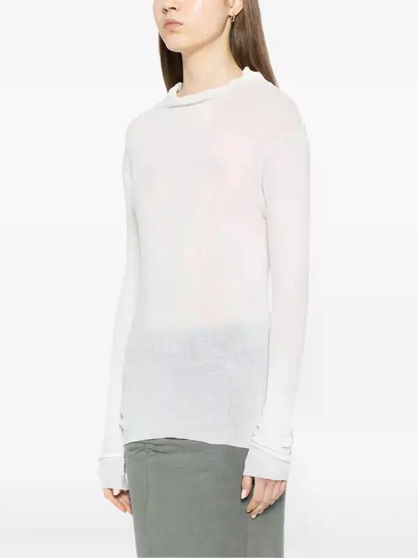 JAMES PERSE Long-sleeve Ribbed Knit Sweater
