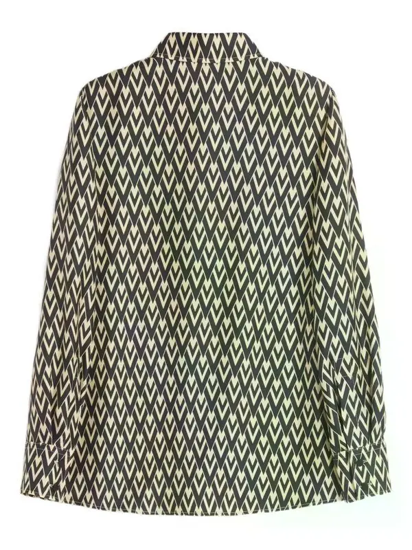 Valentino Garavani Monogram Silk Shirt