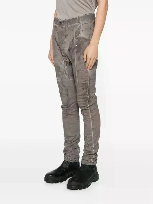 Boris Bidjan Saberi Distress Finish Trousers
