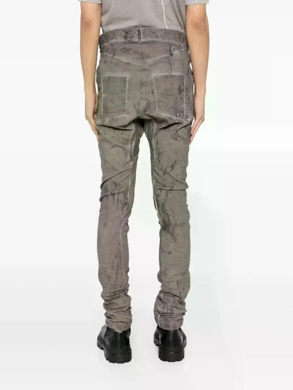Boris Bidjan Saberi Distress Finish Trousers