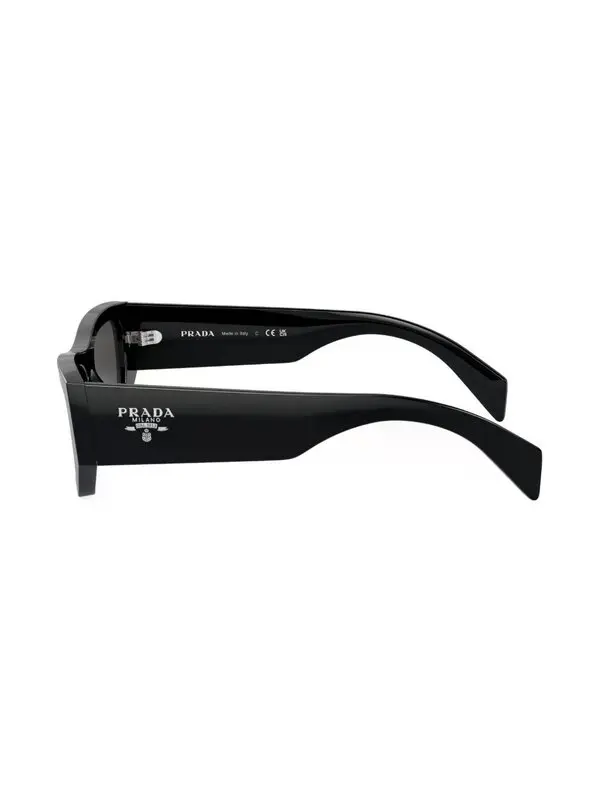 Prada Geometric Sunglasses - Black