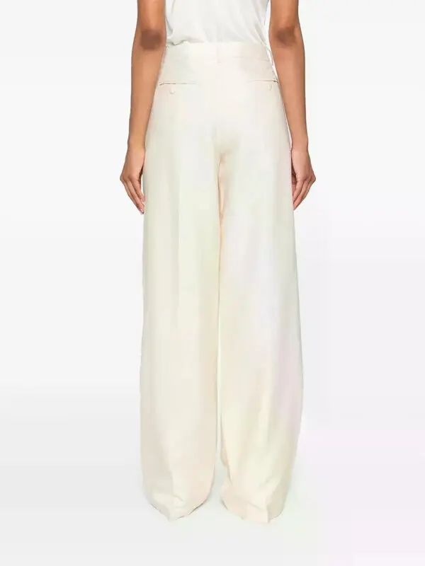 Magda Butrym Wide-leg Silk Trousers
