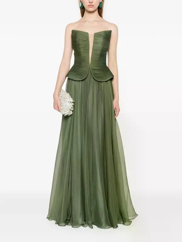 M.MARQUISE Claude Gown - Green