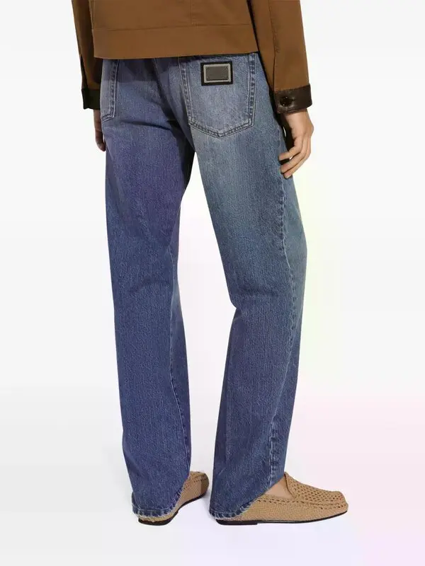 Dolce & Gabbana Mid-rise Straight-leg Jeans