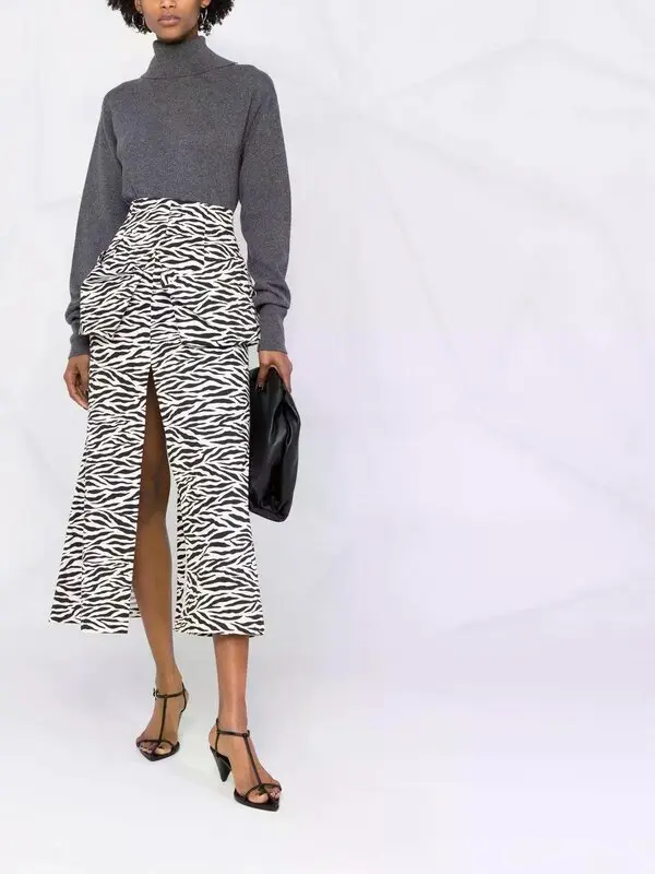 JIL SANDER Cashmere Roll-neck Jumper - Grey