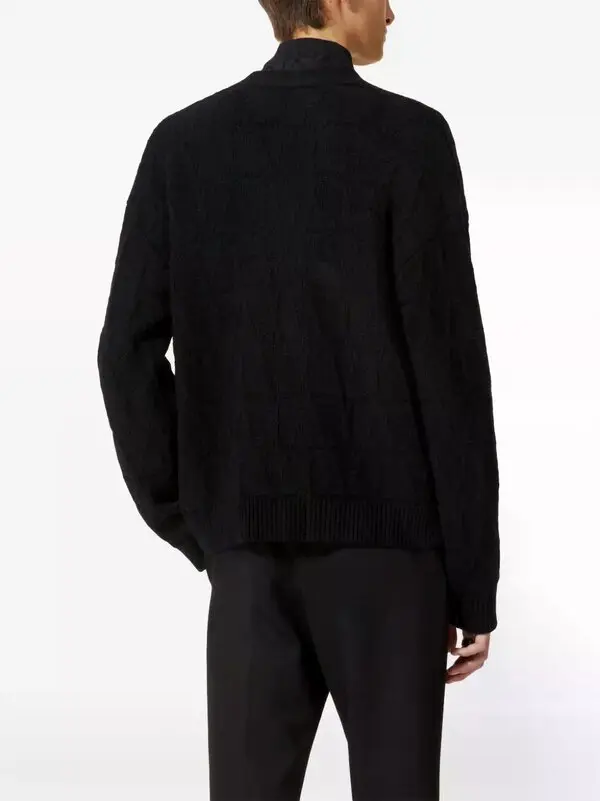 Valentino Garavani Toile Iconographe Wool Cardigan