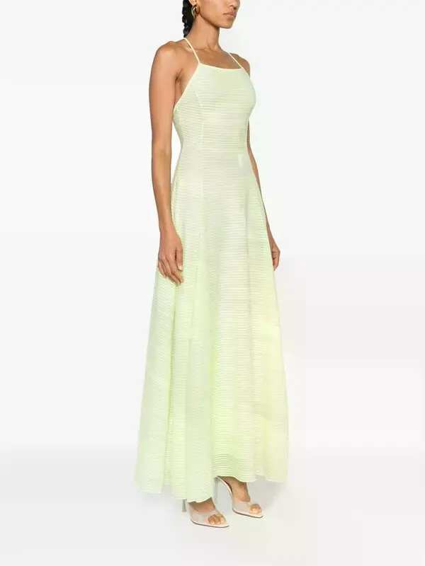 Emporio Armani Ribbed Maxi Dress