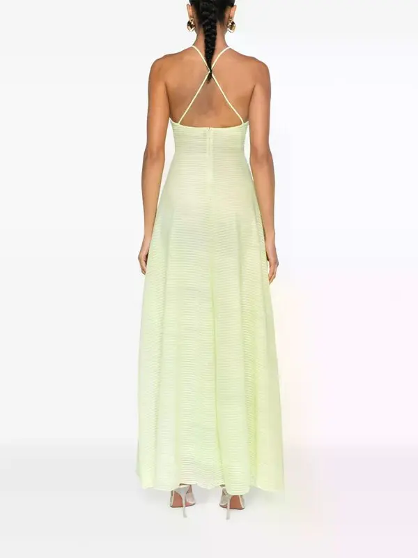 Emporio Armani Ribbed Maxi Dress
