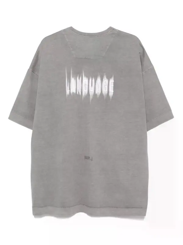 JUUN.J Logo-embroidered T-shirt