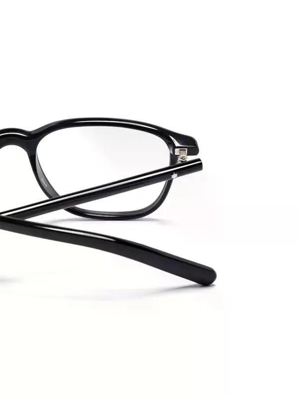 Montblanc Square-frame Glasses - Black