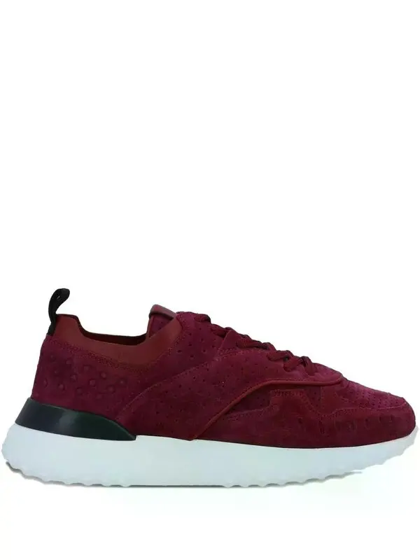 TOD'S Perforated Sneakers - Red