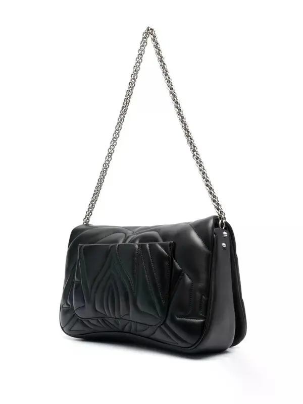 Alexander McQueen Seal Shoulder Bag - Black