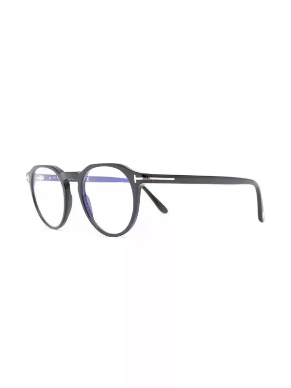 TOM FORD Ft5833b Round Frame Acetate Glasses