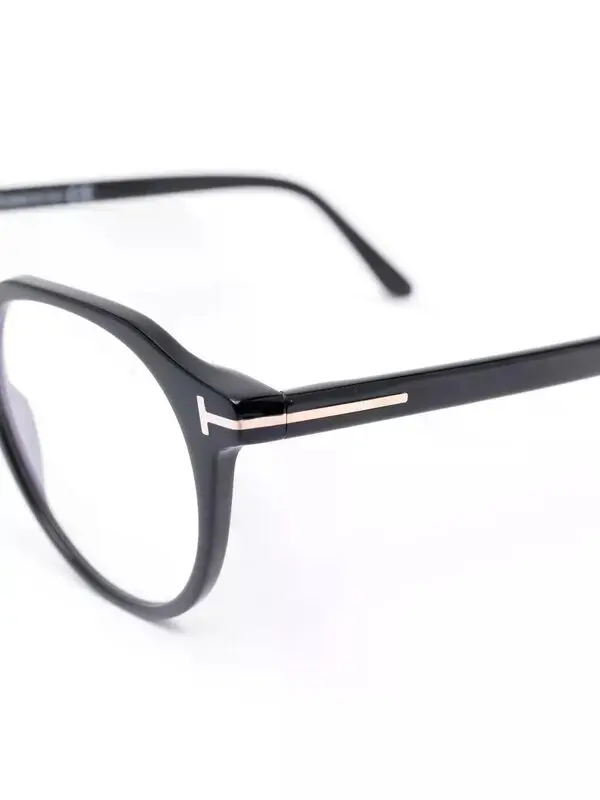 TOM FORD Ft5833b Round Frame Acetate Glasses