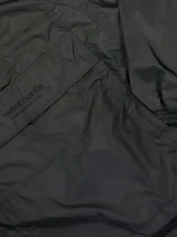 Vetements Logo Embroidered Padded Jacket