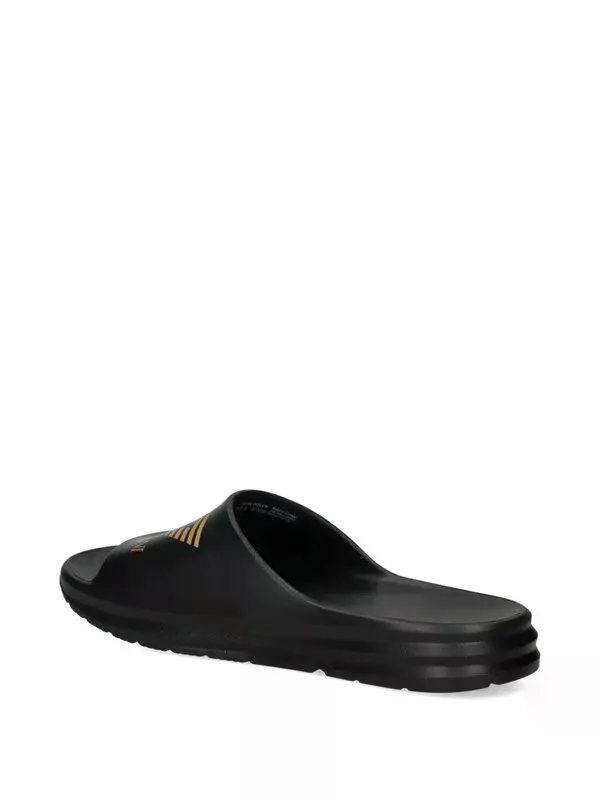 EA7 Logo Slides - Black