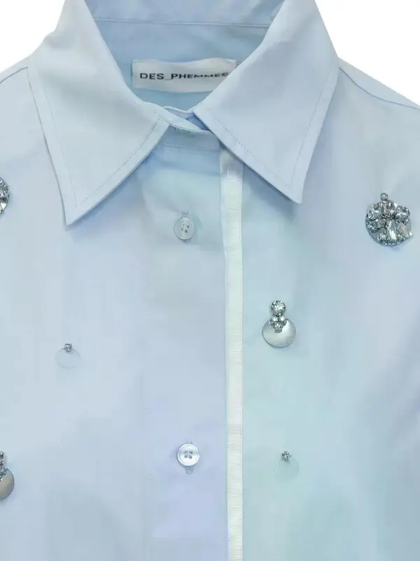 DES_PHEMMES Embellished Shirt