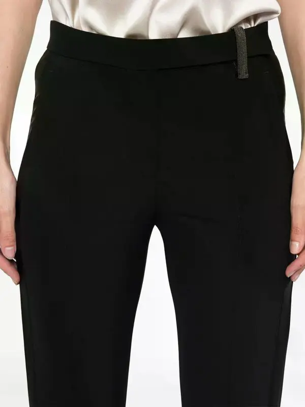 Brunello Cucinelli Tailored Trousers With Stirrup Cuffs