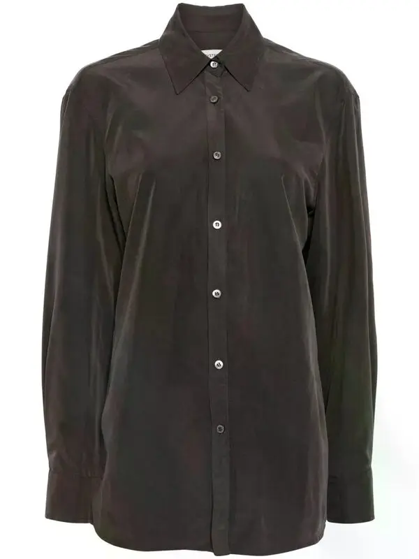 SYSTEM Classic Loose Fit Shirt - Grey