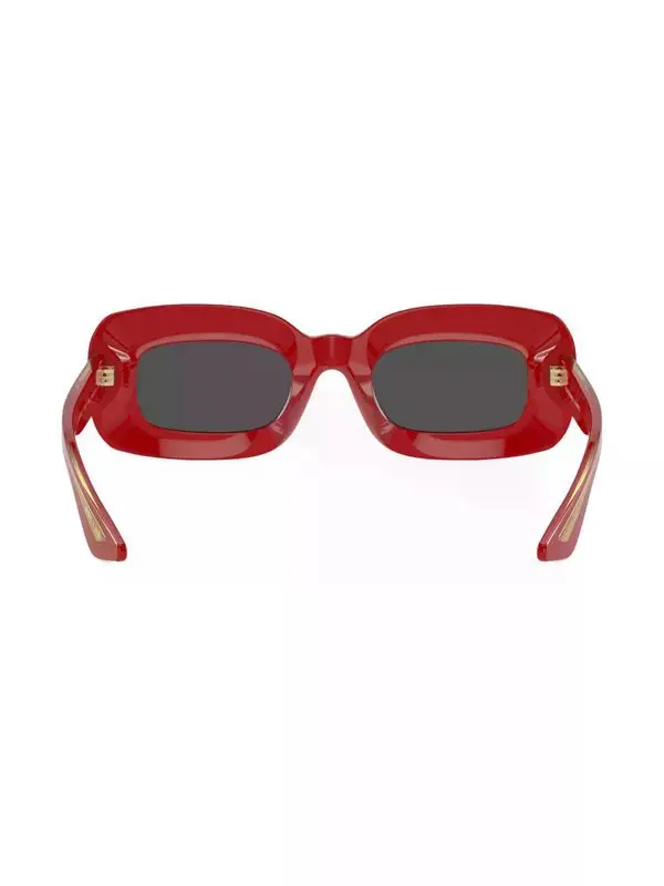 Oliver Spencer 1966c Rectangle-frame Sunglasses
