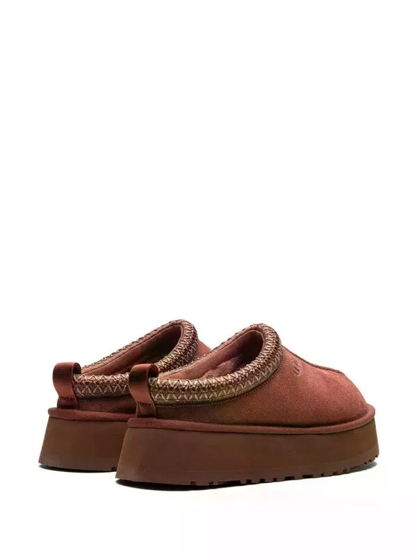 UGG Tazz Slipper With Platform Sole - Red
