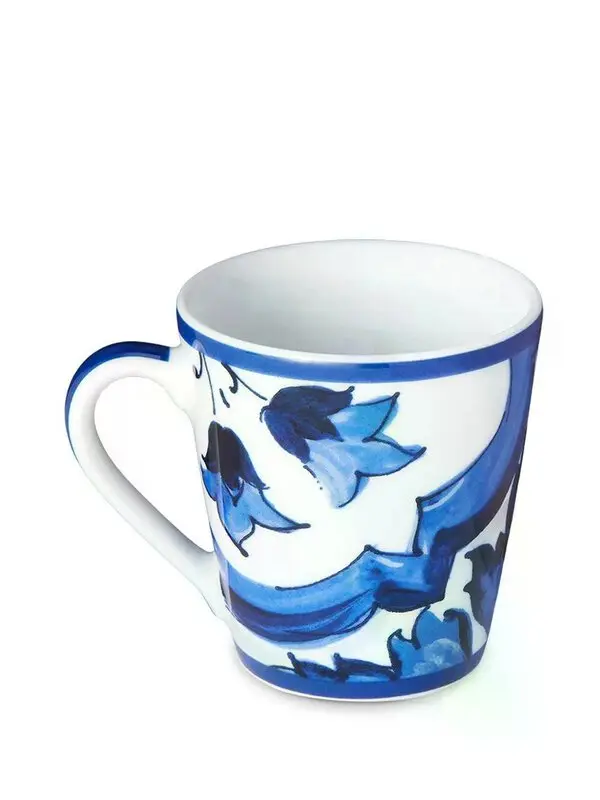 Dolce & Gabbana Archive-print Porcelain Mug - White