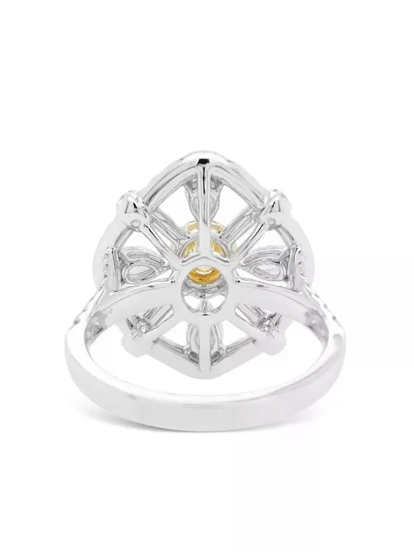HYT JEWELRY 18kt White Gold Diamond Ring