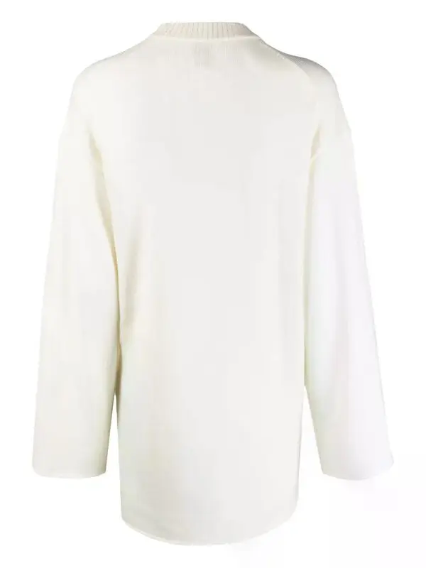 BY MALENE BIRGER Rolled-trim Knitted Jumper