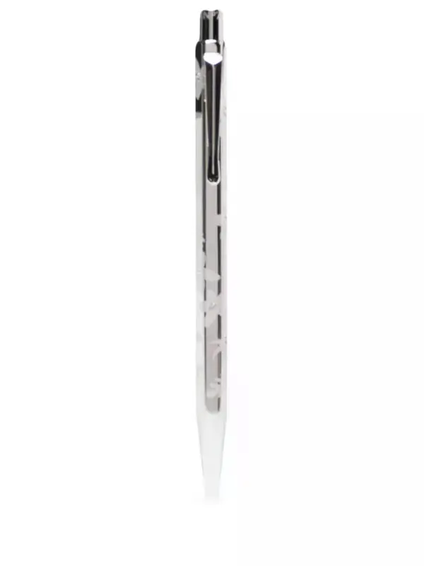 CARAN D'ACHE Floral-pattern Ballpoint Pen - Silver