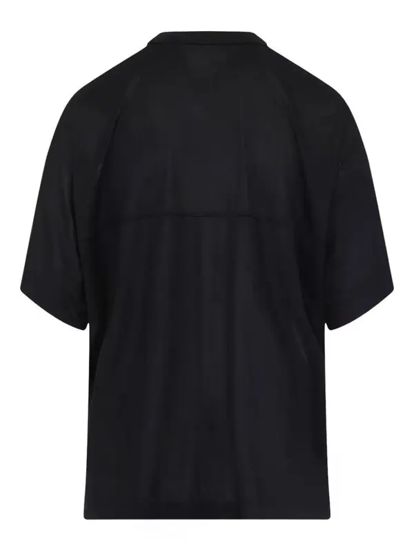 Carven Silk T-shirt - Black