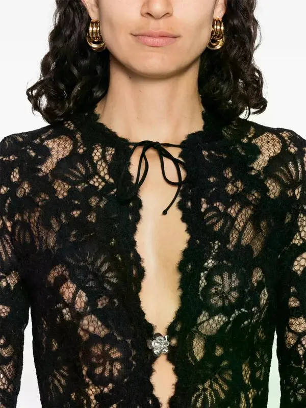 MANURI Lace Midi Dress
