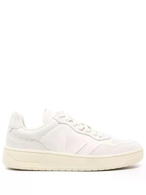 VEJA V-90 Leather Sneakers - Grey