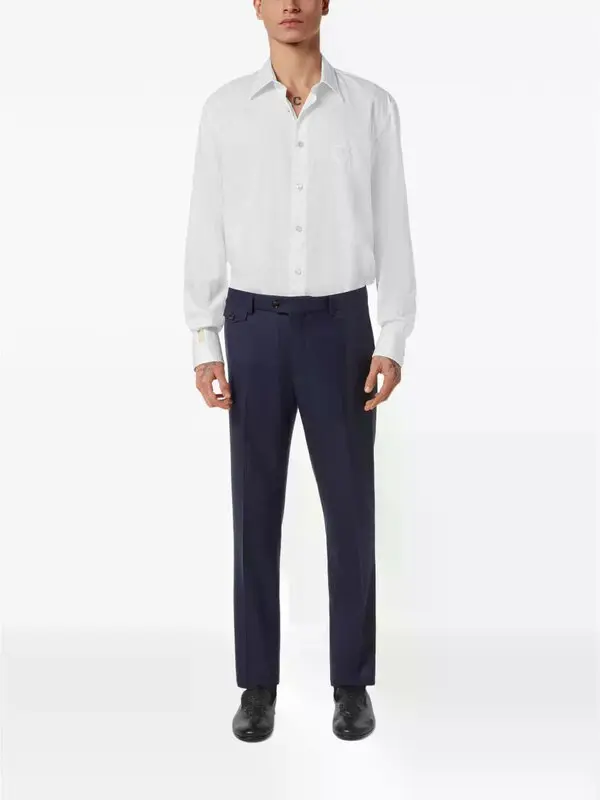 BILLIONAIRE Tailored Button-fastening Trousers