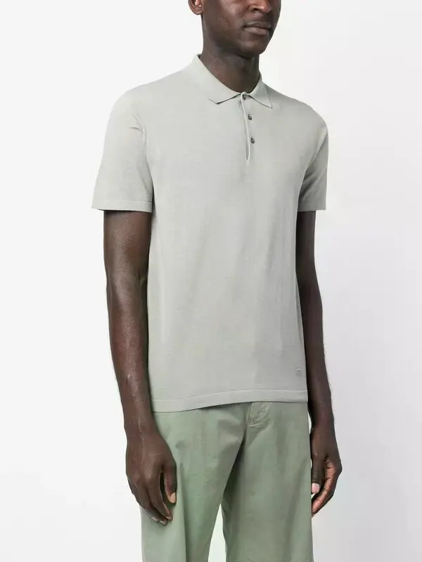 Corneliani Short-sleeve Cotton Polo Shirt