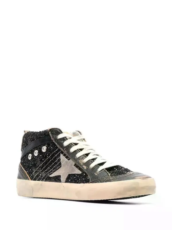 GOLDEN GOOSE Mid Star Lace-up Sneakers