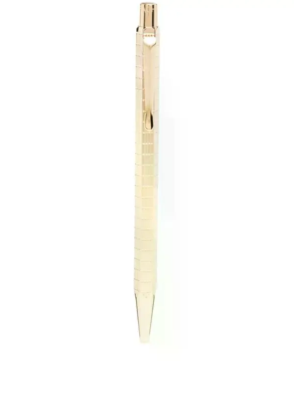 CARAN D'ACHE Textured Ballpoint Pen - Gold