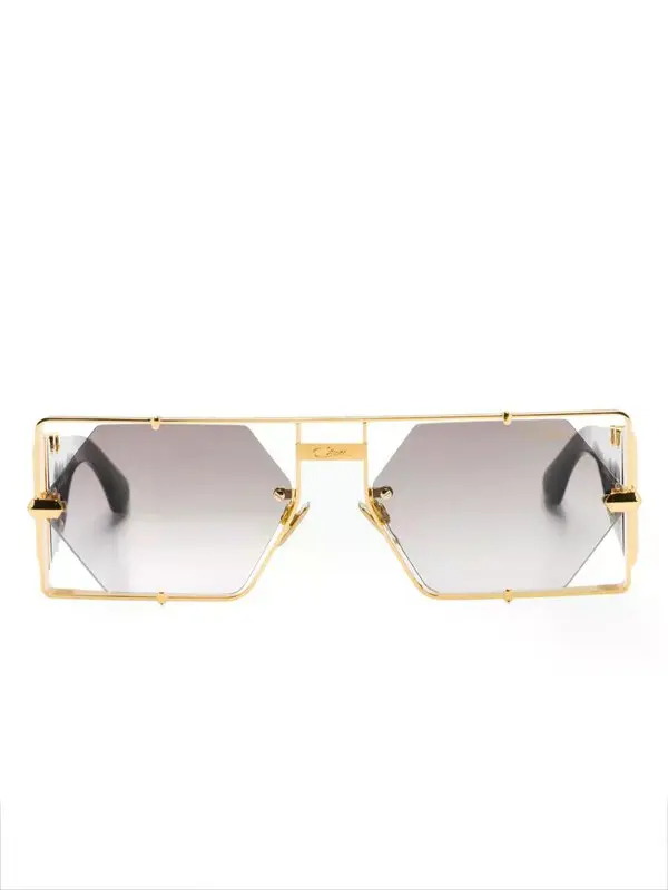 Cazal Rectangle-frame Sunglasses - Black