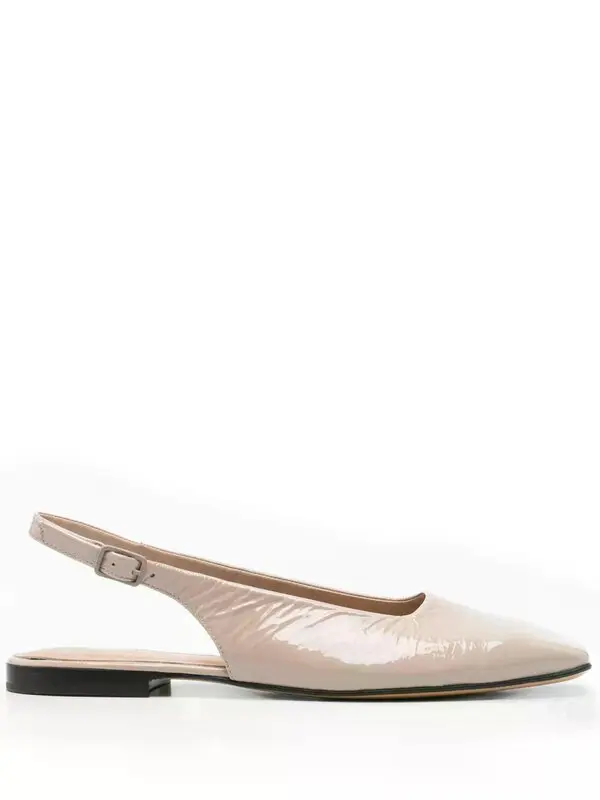 POMME D´OR Pomme D'or Leather Slingback Ballet Flats