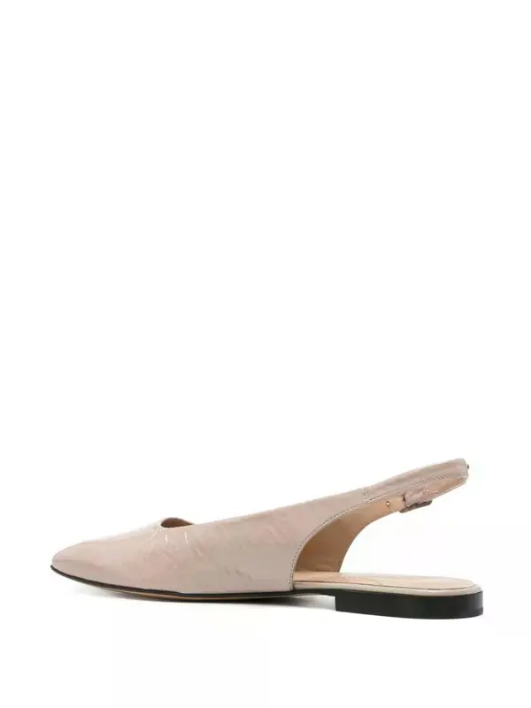 POMME D´OR Pomme D'or Leather Slingback Ballet Flats