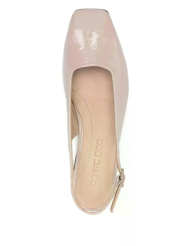 POMME D´OR Pomme D'or Leather Slingback Ballet Flats