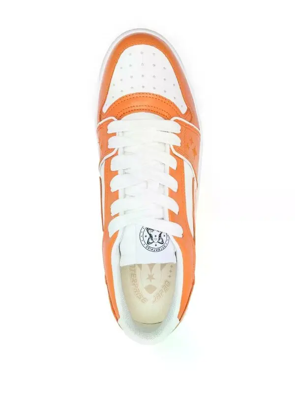 ENTERPRISE JAPAN Two-tone Rocket Sneakers - Orange