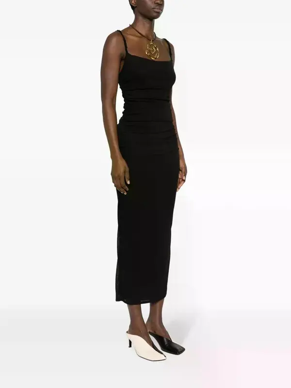 Nanushka Alexa Ruched Midi Dress