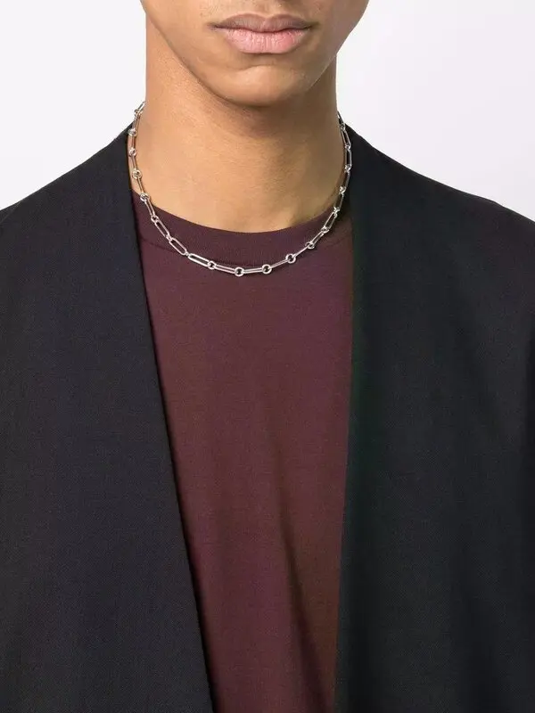 Tom Wood Large Box Chain Necklace
