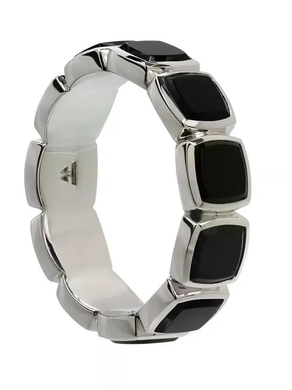 Tom Wood Cushion Band Onyx Ring