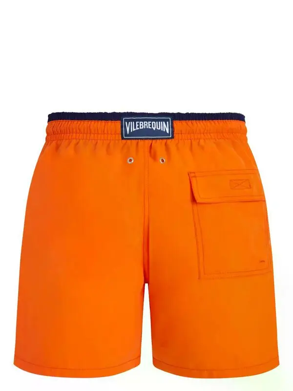 Vilebrequin Bi-color Swim Shorts - Orange