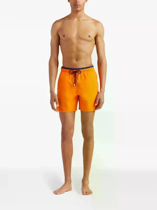 Vilebrequin Bi-color Swim Shorts - Orange