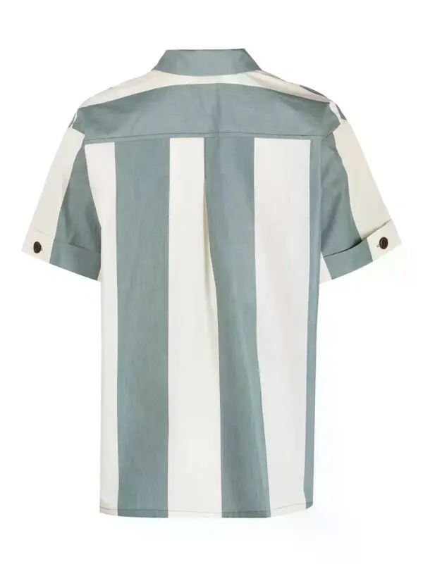 ALYSI Striped Cotton Shirt