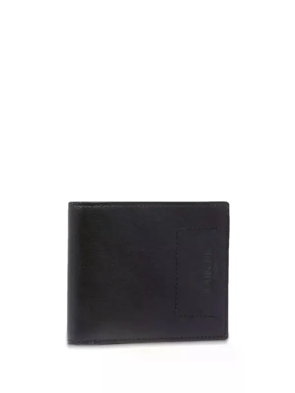 LANCEL 8cc Bi-fold Leather Wallet - Black